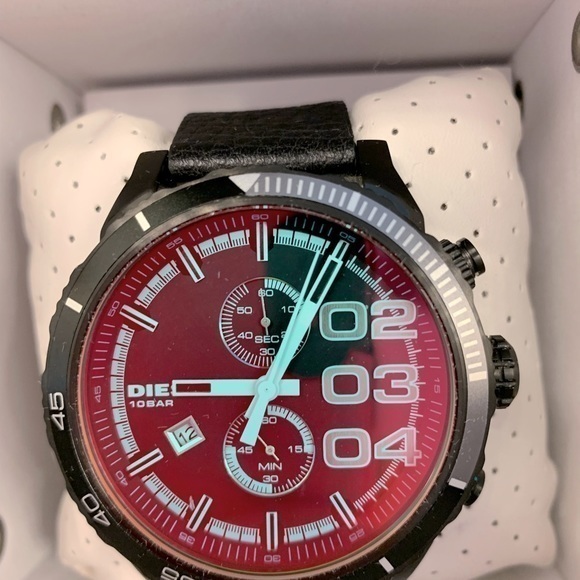 Diesel | Accessories | Diesel Bar Watch With Black Band Excellent P Has ...